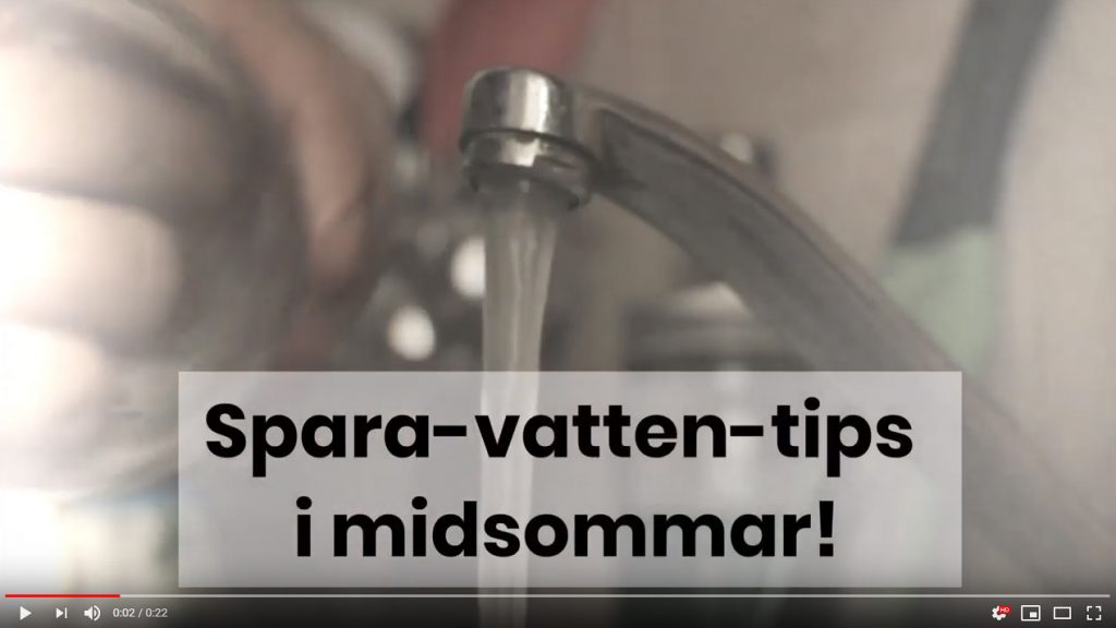 Spara-vatten-tips! – Sydvatten Sydvatten